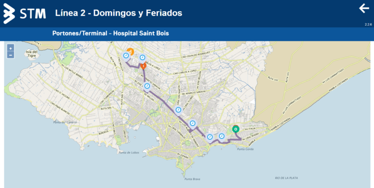 ️ Horarios de Ómnibus Montevideo